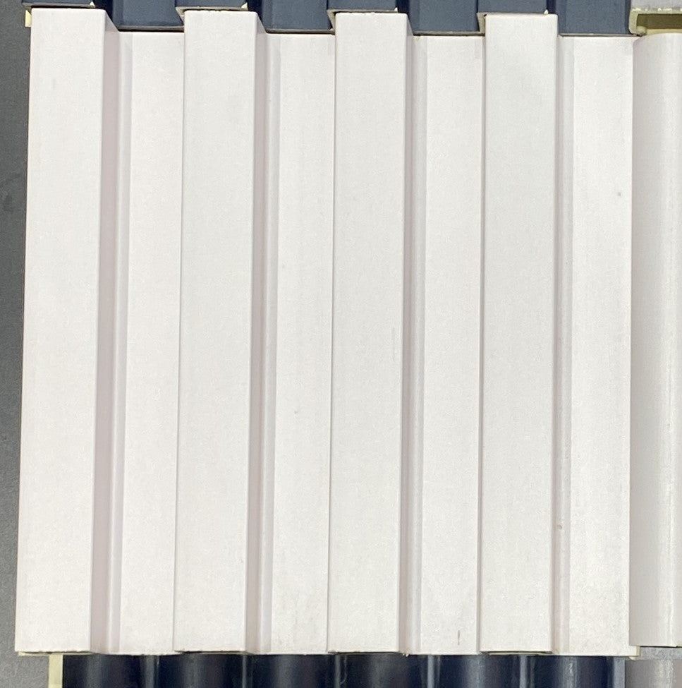 [Fluted Wall Panel] 169 White – 3E Building Materials