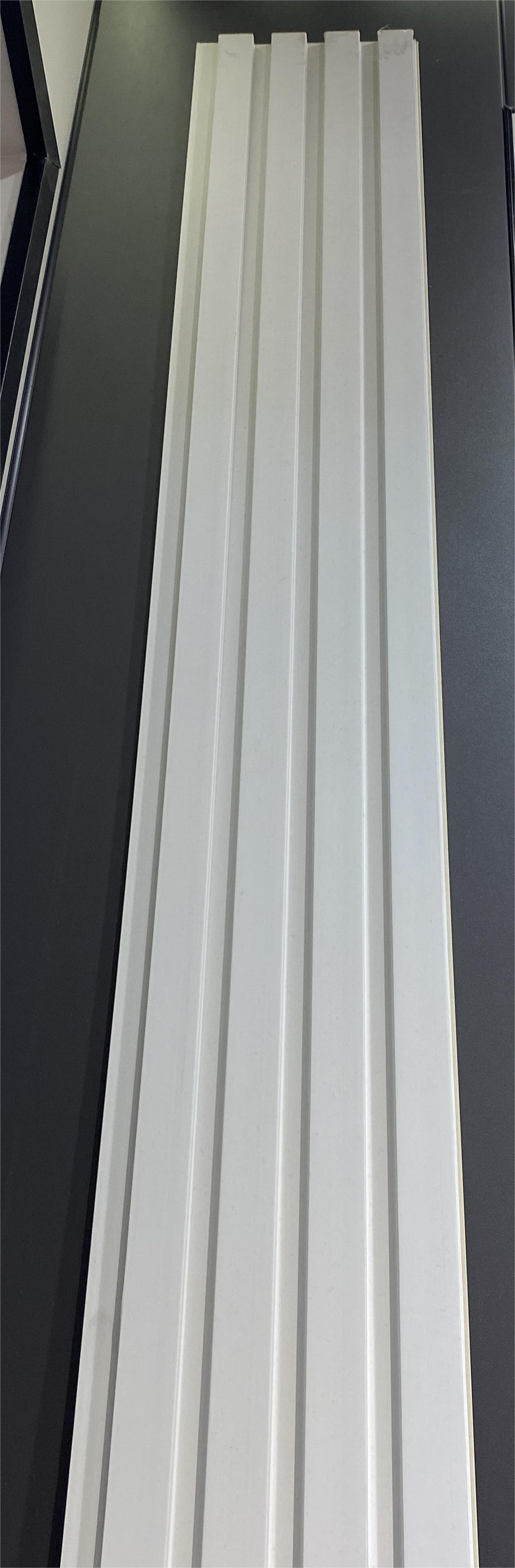 [Fluted Wall Panel] Soft White – 3E Building Materials